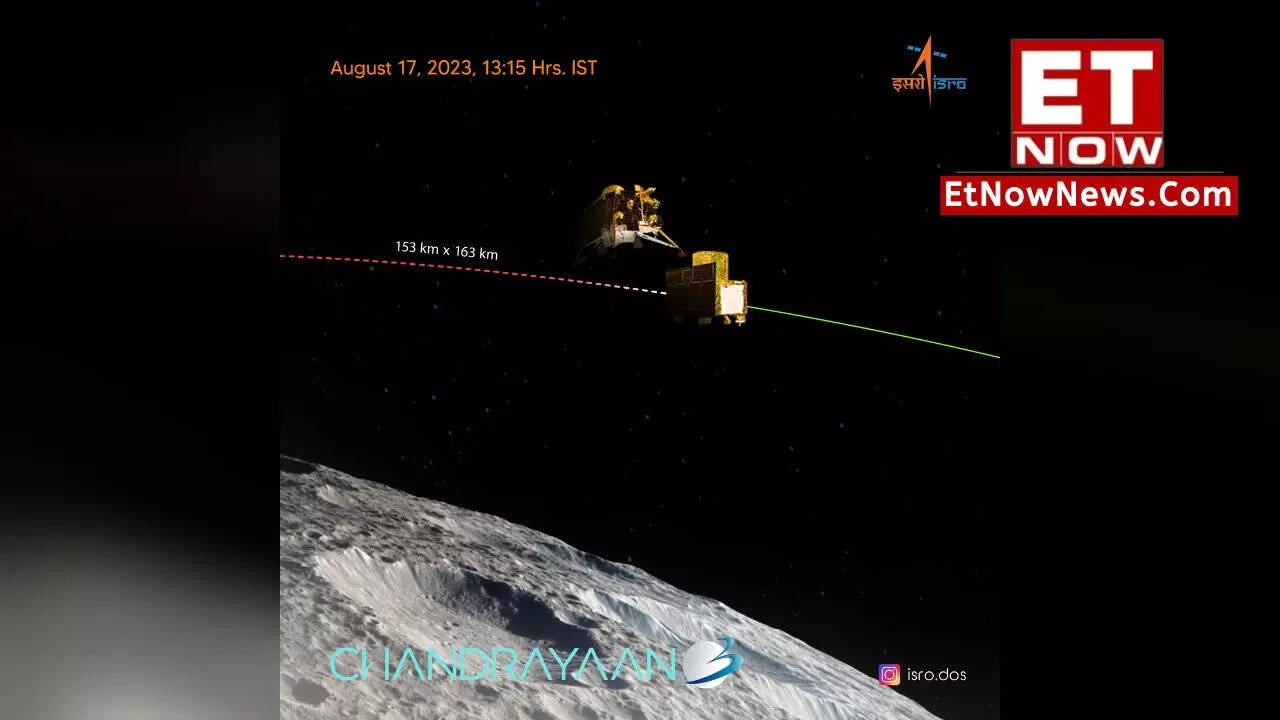 Chandrayaan-3 Mission: As lander successfully separates from propulsion ... Chandrayaan-3 Mission: As lander successfully separates from propulsion ...
