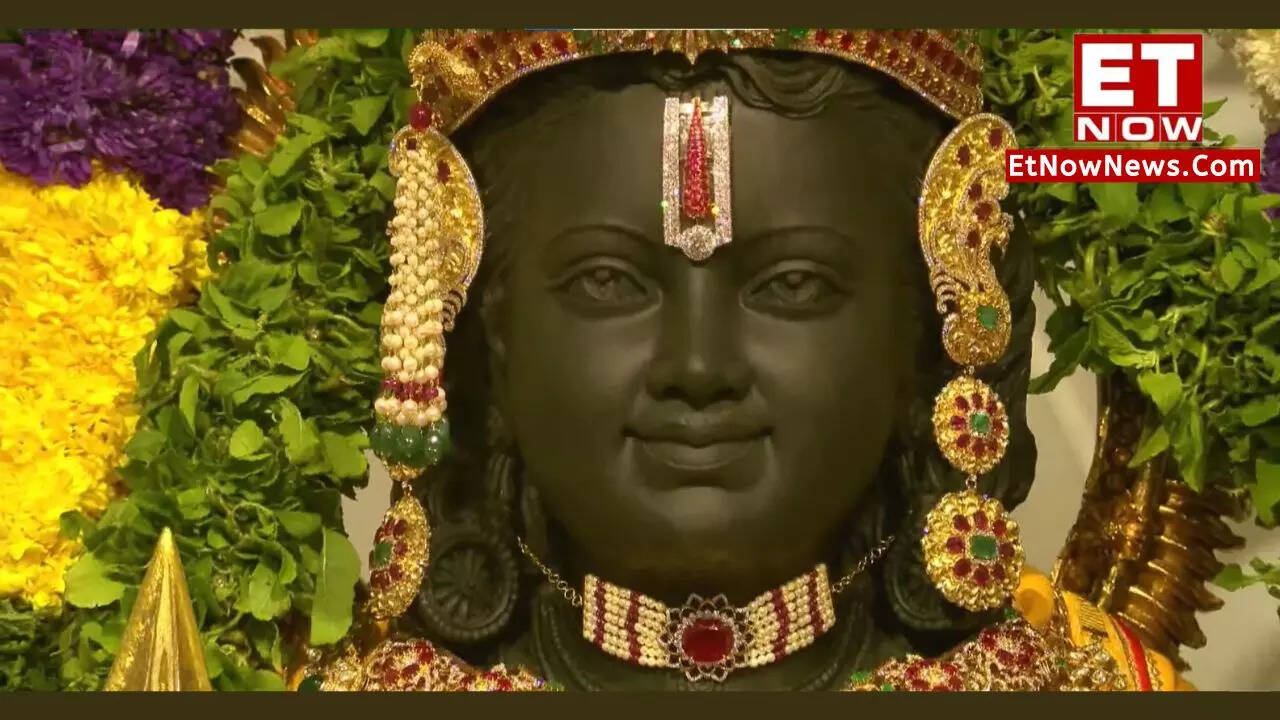 DIVINE PICS! Ayodhya Ram Mandir inaugurated, Ram Lalla idol unveiled ...