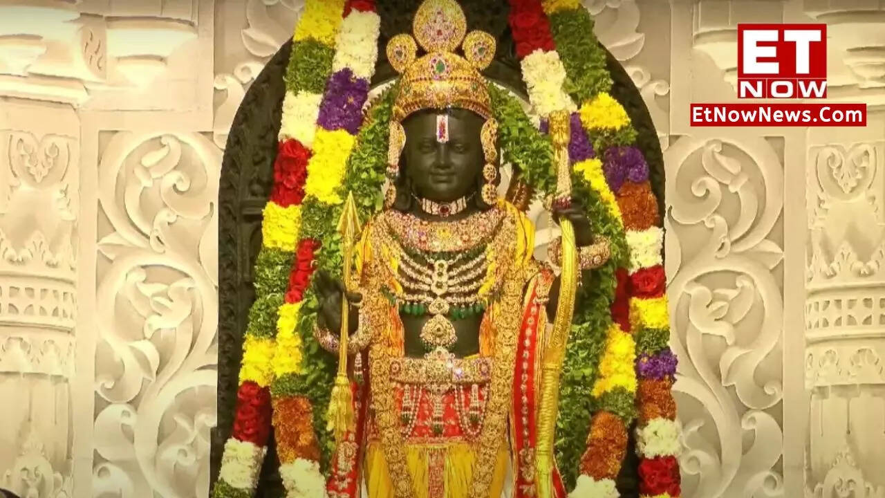 DIVINE PICS! Ayodhya Ram Mandir inaugurated, Ram Lalla idol unveiled ...