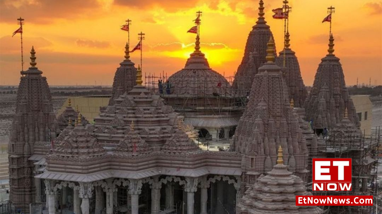 Abu Dhabi: FIRST ever Hindu Temple in UAE! Glimpse into grandeur ahead ...