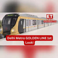 'GOLDEN' MOMENT for Delhi Metro! DMRC unveils first look of Golden Line ...