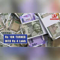 10:1 stock split, 2:1 bonus share: Rs 10k into Rs 4 lakh in 2 years ...