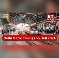 Delhi Metro timings on Holi 2024: Check first train starting time and ...