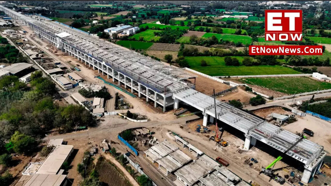In PHOTOS! How rapidly India’s FIRST EVER Bullet Train Project in is taking shape at Gujarat's ...