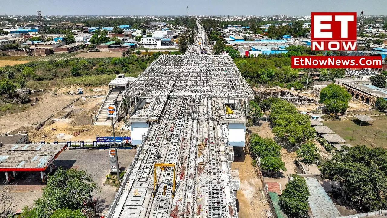 In PHOTOS! Meerut Metro: Construction of Partapur station in full swing ...