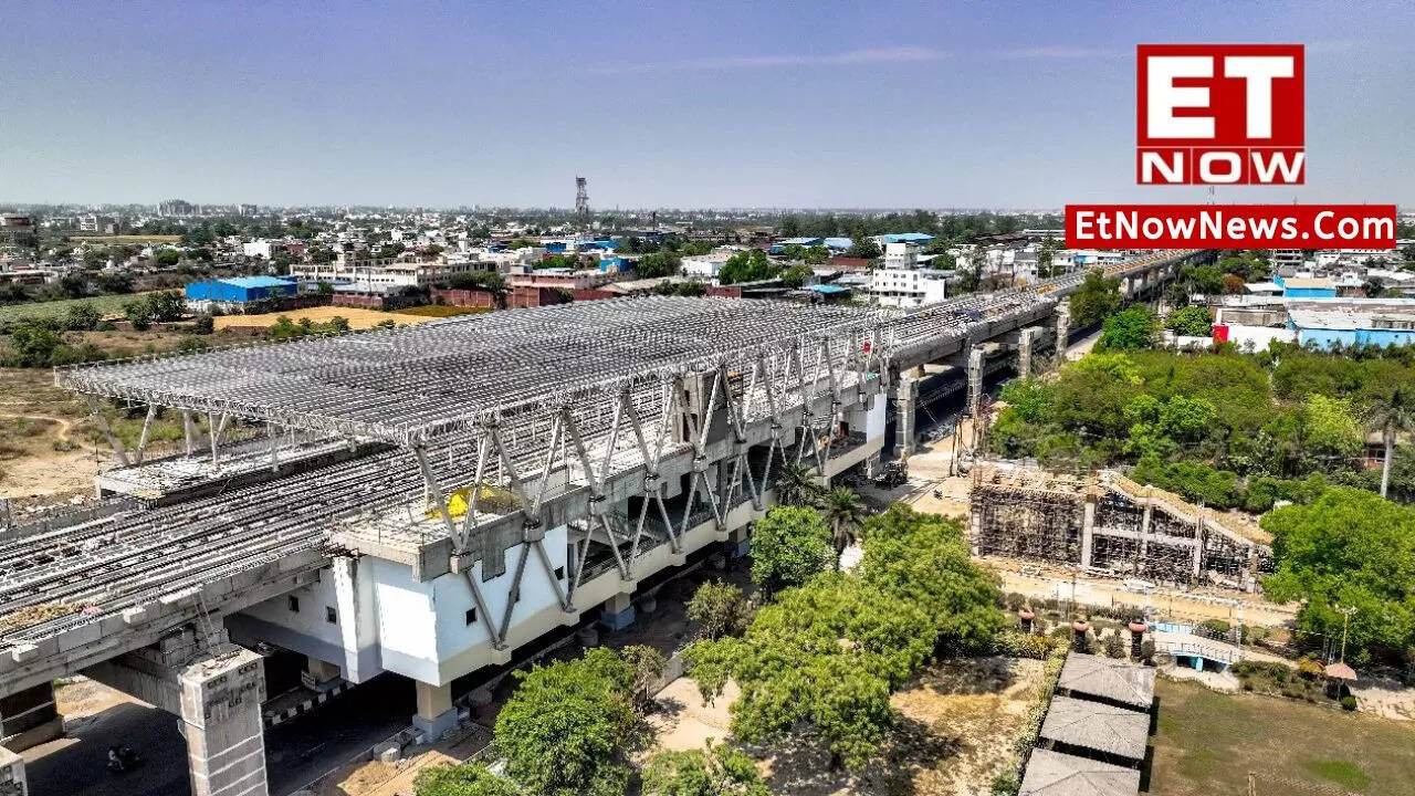 In PHOTOS! Meerut Metro: Construction of Partapur station in full swing ...