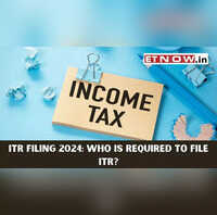 Income tax return filing 2024: Who is required to file ITR? - Income ...