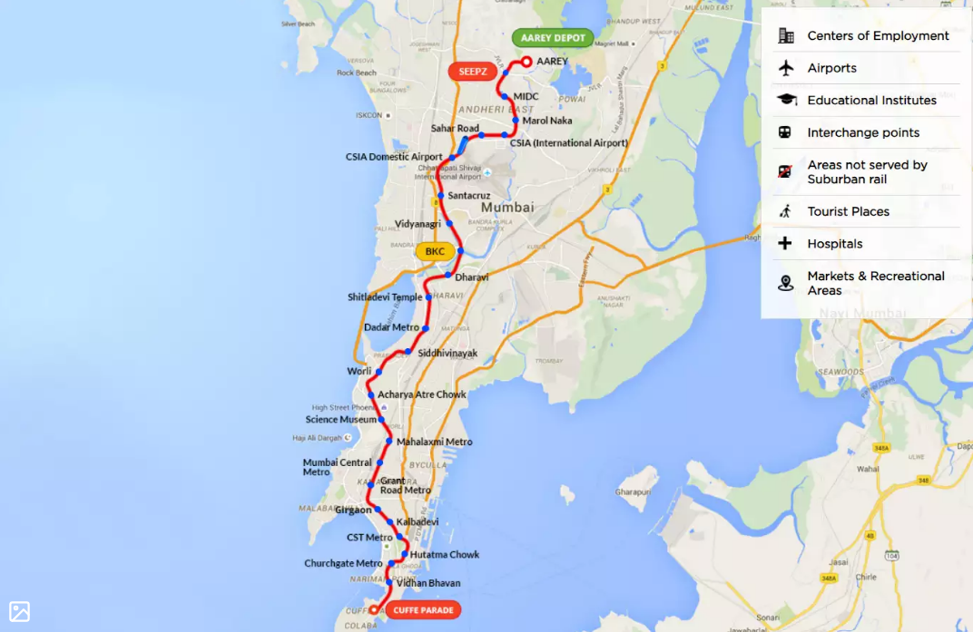 Mumbai Metro 3 Project: Aqua Line opening date? Mega Rs 4,657 crore ...