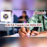 ICAI CA Topper List 2024 OUT: Intermediate May Result 2024 Final ...