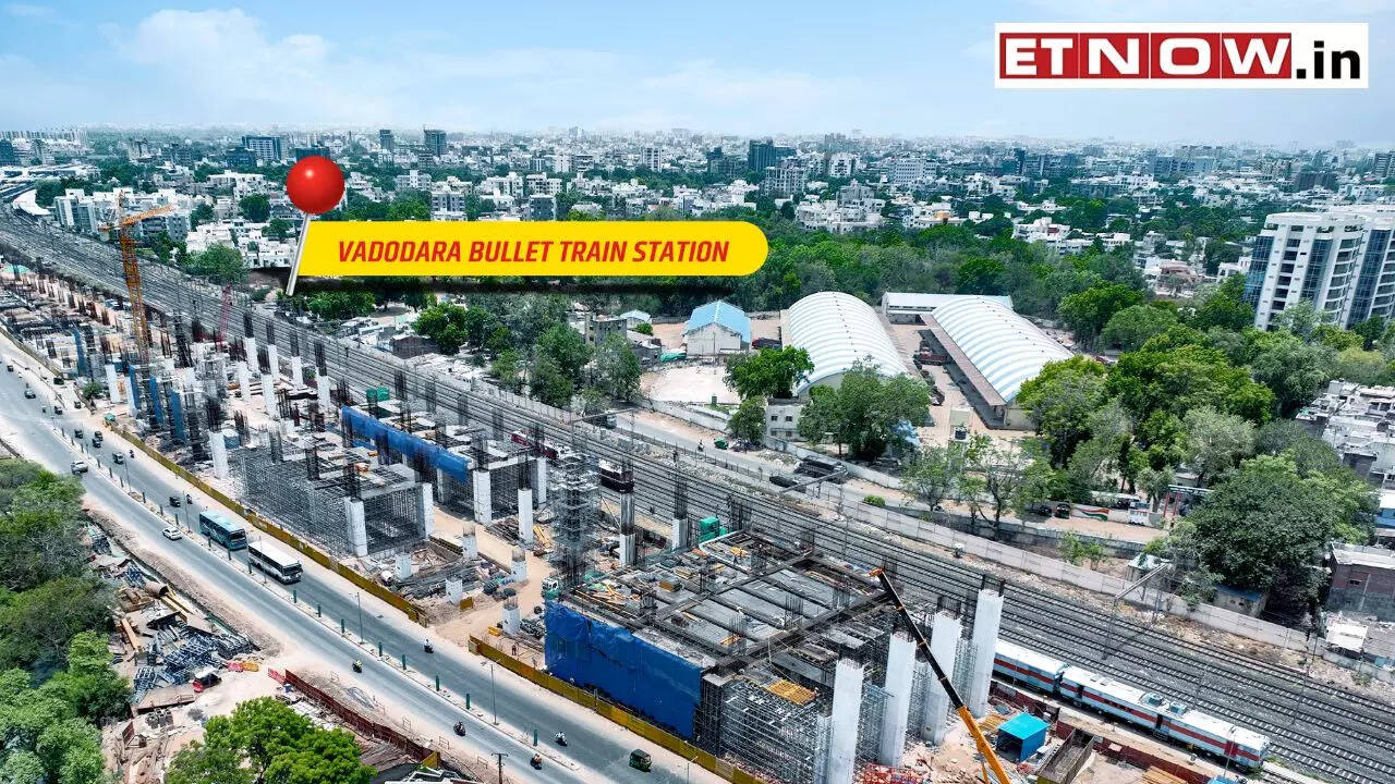 In PHOTOS! Mumbai-Ahmedabad Bullet Train Project: Stations of MAHSR ...