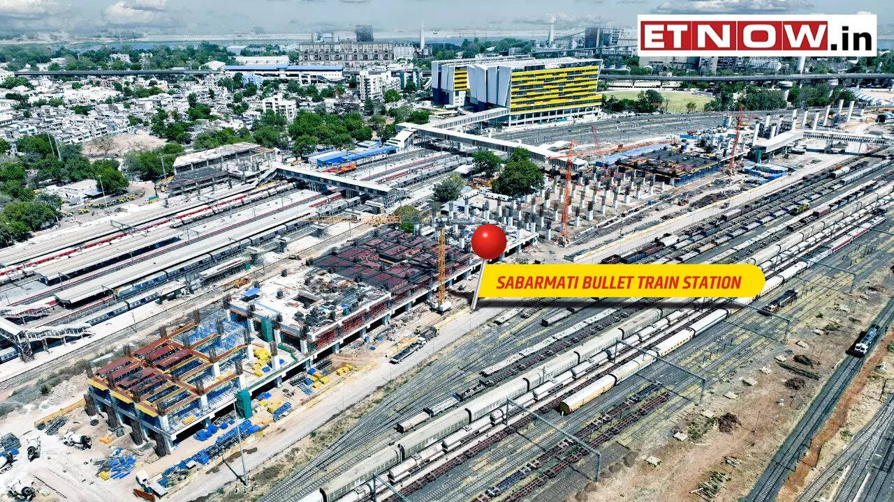 In PHOTOS! Mumbai-Ahmedabad Bullet Train Project: Stations of MAHSR corridor in progress ...