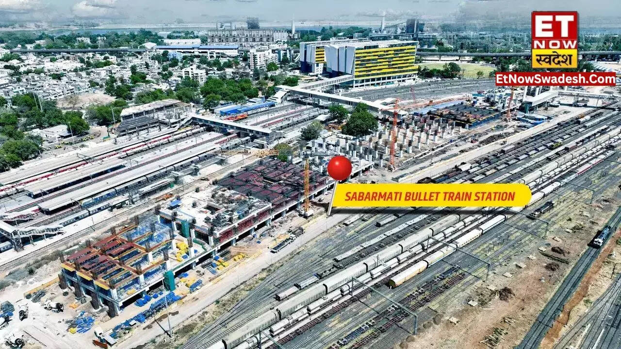 Mumbai-Ahmedabad Bullet Train Project: तेजी से चल रहा काम - शानदार ...