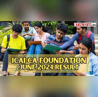 ICAI CA Foundation June 2024 result released on icai.nic.in: Check exam ...