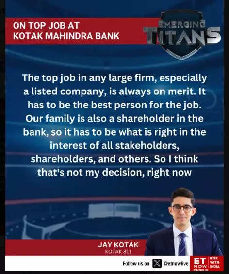 Jay Kotak's 1st ever TV interview! Best investment decision? SIP vs FD ...