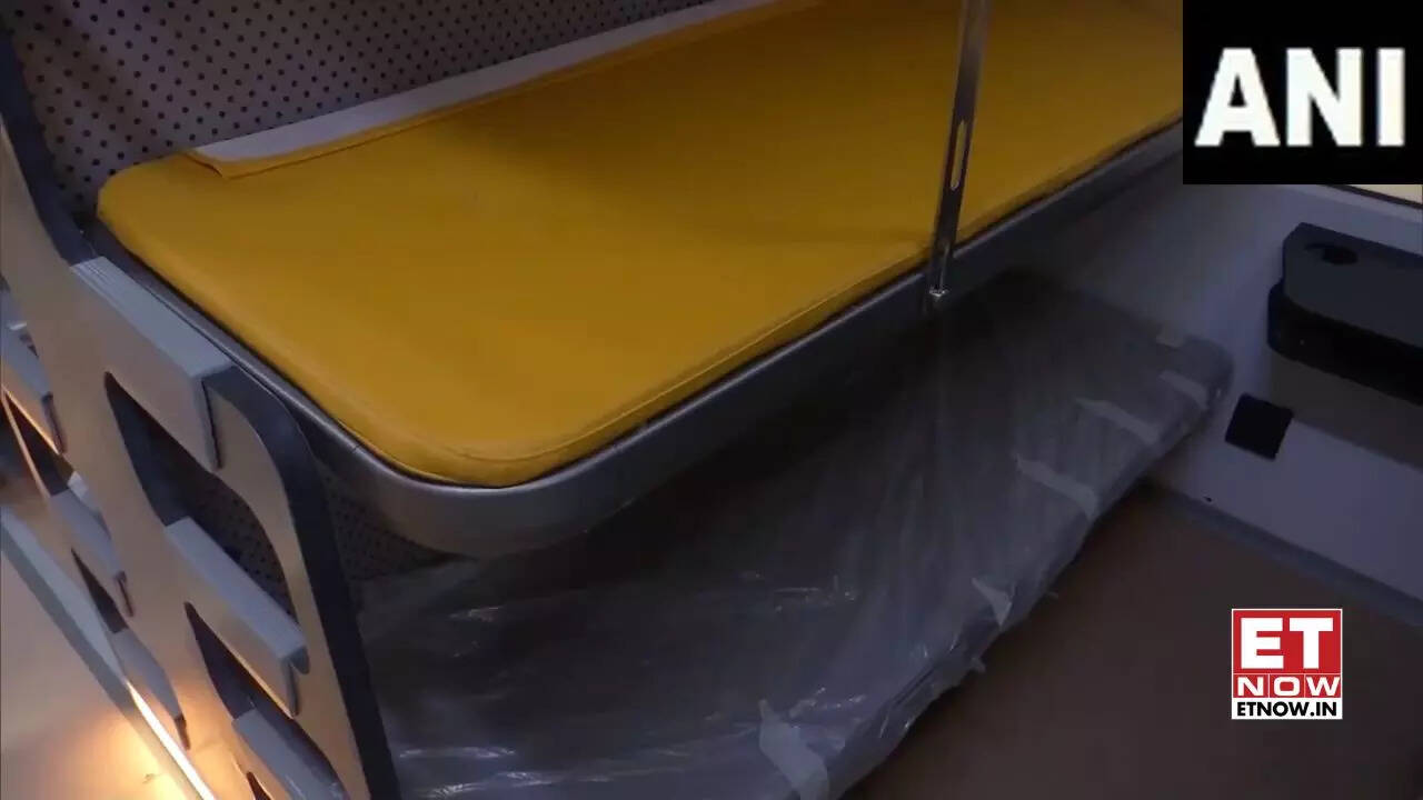 Vande Bharat Sleeper Train: AC 1-tier, AC 2-tier and AC 3-tier coaches - First PHOTOS ...