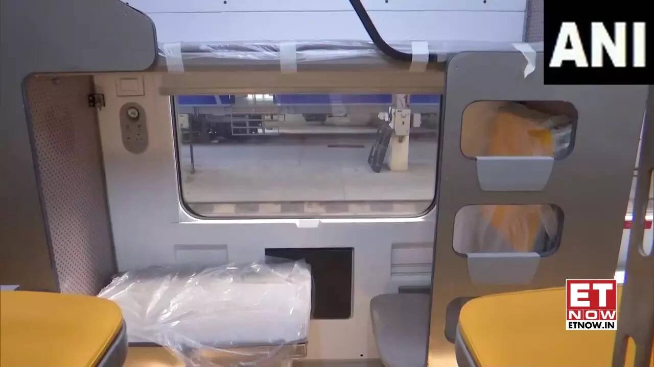 Vande Bharat Sleeper Train: AC 1-tier, AC 2-tier and AC 3-tier coaches - First PHOTOS ...