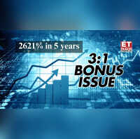 3:1 bonus issue multibagger stock: 2621% up in 5 years! Ex-date on Nov ...