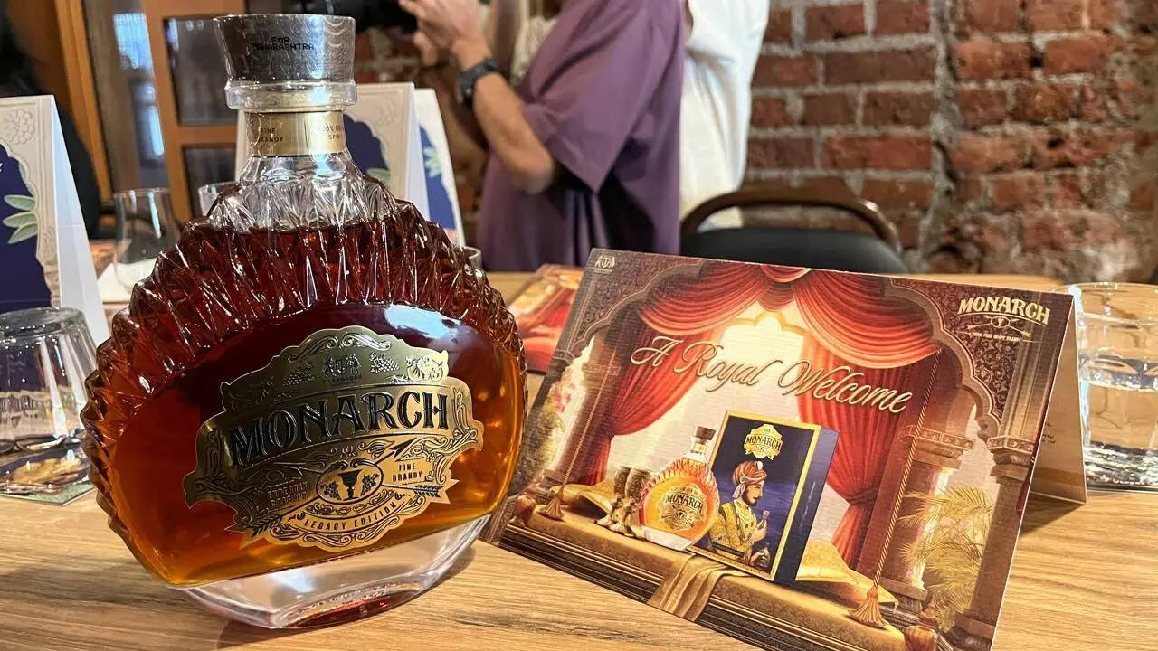 Monarch Legacy Edition: 100% pure grape brandy! Tilaknagar Industries ...