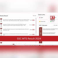 SSC MTS Result 2024 out at ssc.gov.in? Check merit list, cut off at ssc.gov.in - Jobs | ET Now