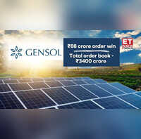 Gensol Engineering share price: Green energy stock gains on securing Rs ...