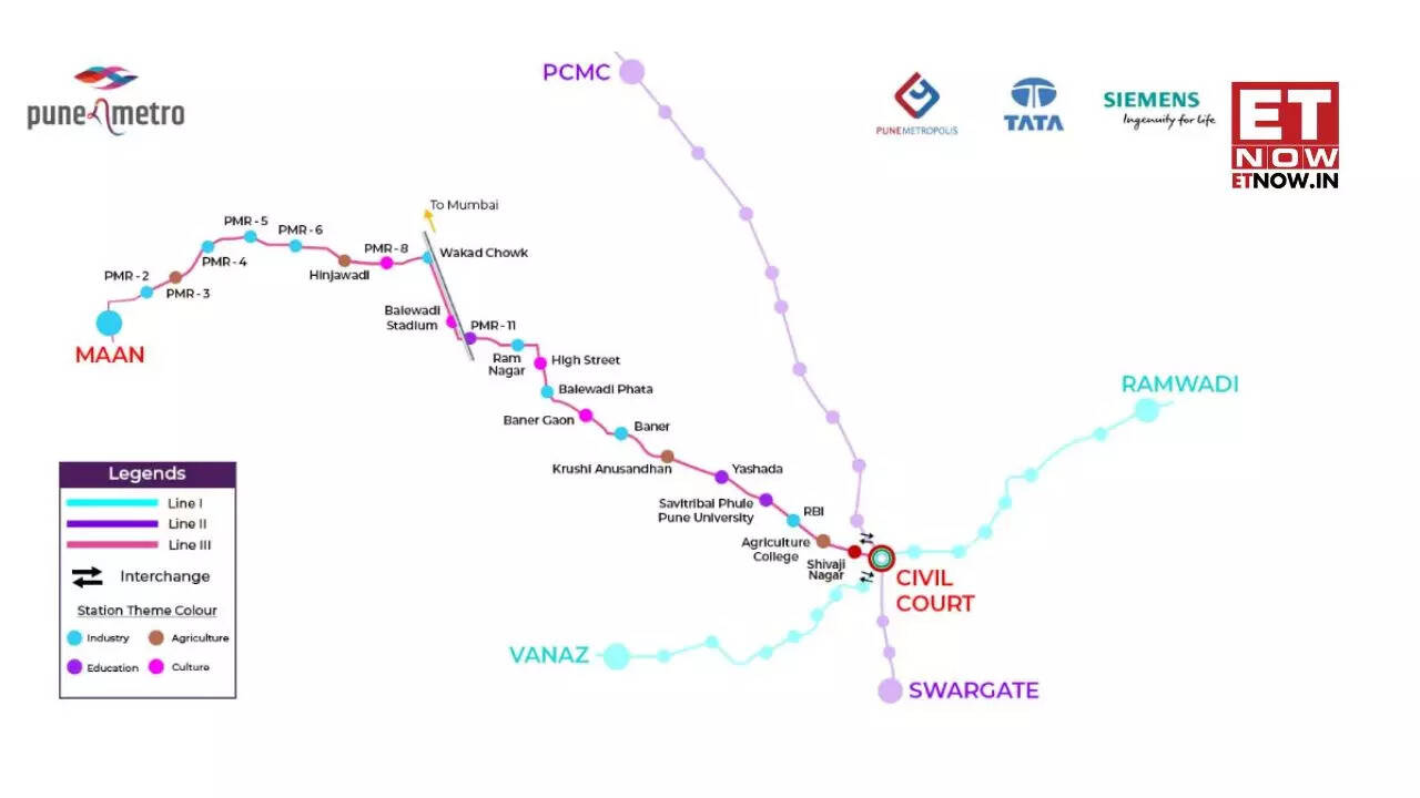 Pune metro line 3 completion date, status, progress, map, extension ...