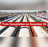 Train Cancelled Today: Indian Railways cancels over 30 trains on December 23 - See FULL LIST ...