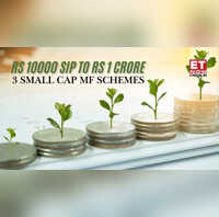 Small cap mutual funds: 3 MF schemes - Rs 10k SIP to Rs 1 crore corpus ...