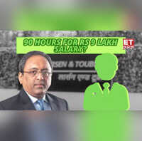 90 hours/week for just Rs 9 lakh salary? L&T Chairman SN Subrahmanyan took home 535 times more ...