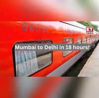 Indian Railways: Mumbai to Delhi in 18 hours! Know all about India's ...