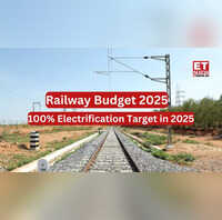 Rail Budget 2025: Indian Railways eyes 100% electrification in 2025 ...