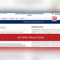 JEE Main Result 2025 OUT at jeemain.nta.ac.in? How to download scorecard PDF - Education News ...