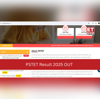 PSTET Result 2025 OUT at pstet.pseb.ac.in; Direct link to download ...
