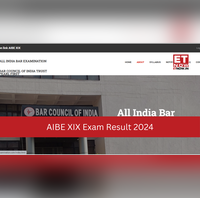 AIBE XIX Exam Result 2024 OUT at allindiabarexamination.com? How to download scorecard PDF ...