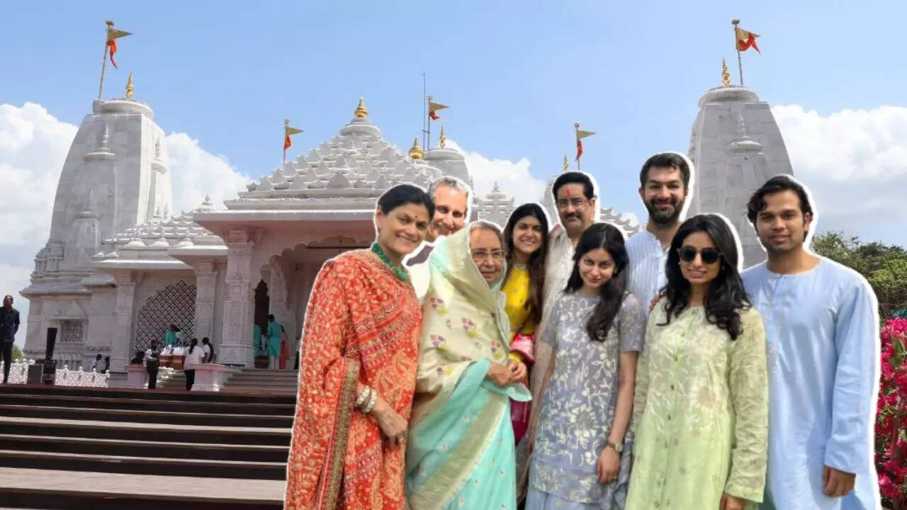 Birla: Birla Temple Goa: All branches of the Birla family fly to Goa ...