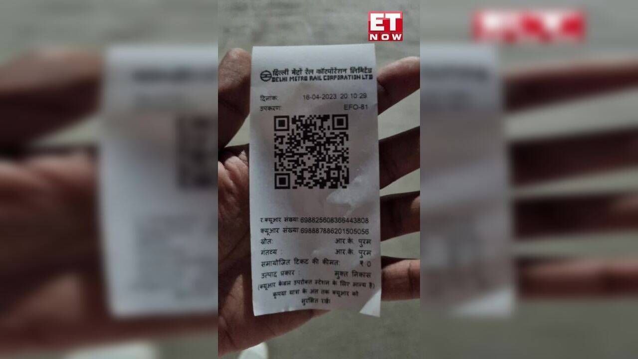Delhi Metro Introduces QR-Based Ticket System: How To Use? | Videos ...