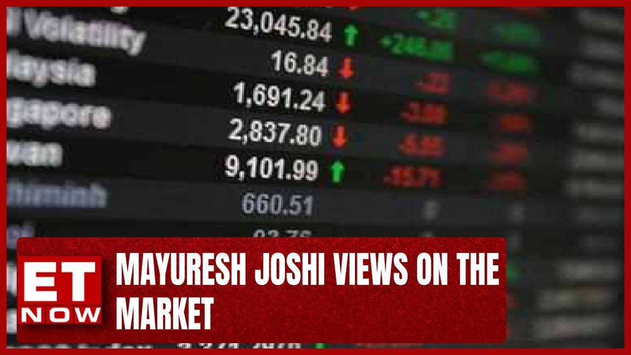 Mayuresh Joshi Shares His View On The Market | Stock Market | ET Now ...