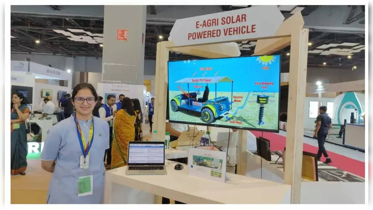 Amity's class 11 student Suhani Chauhan develops unique solar-operated ...