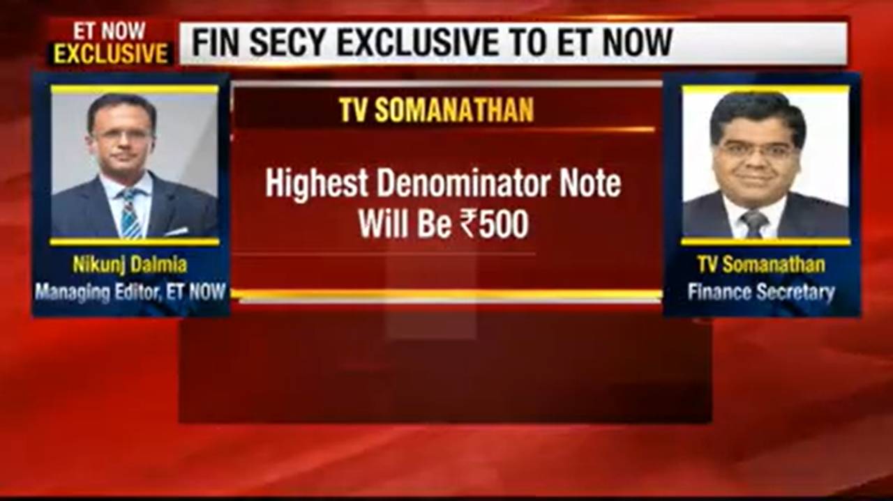 Tv Somanathan: With 2000 rupee notes going out of circulation, will ...