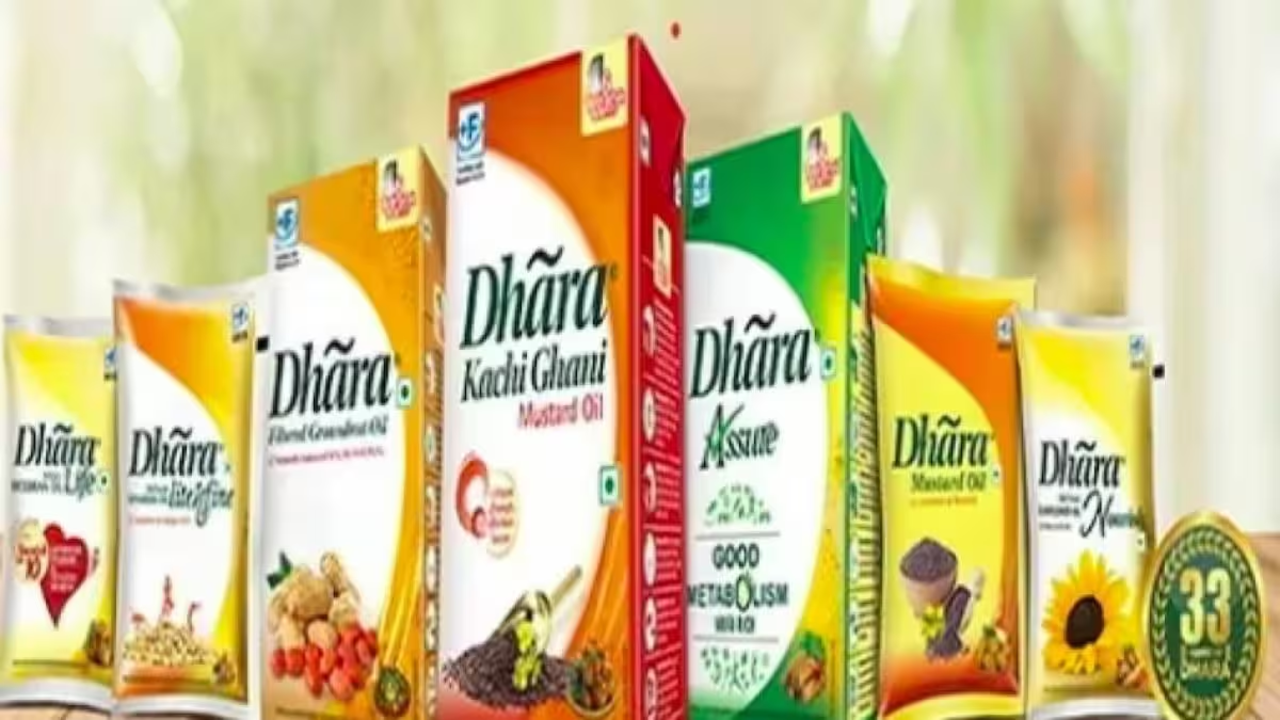 Dhara: Relief for households! Mother Dairy slashes cooking oil prices ...