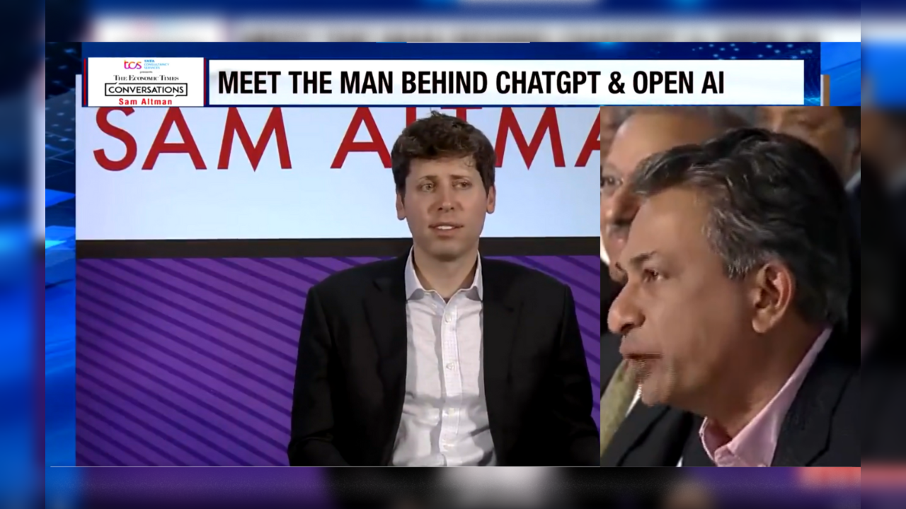 WATCH: Can an Indian startup create AI like ChatGPT? OpenAI CEO Sam ...