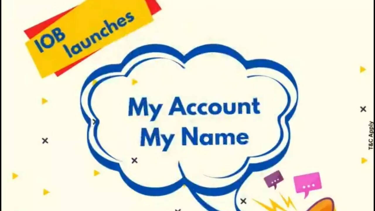 Iob: My Account My Name IOB: Now Indian Overseas Bank’s SB account ...