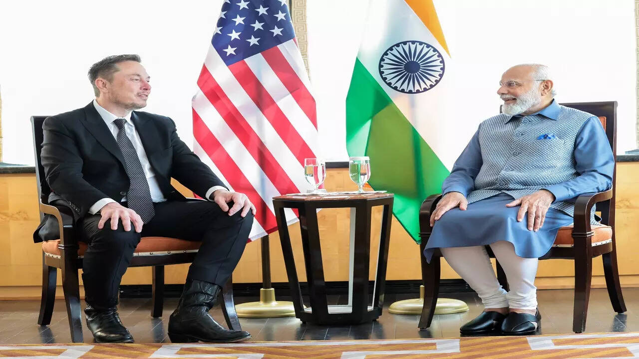 'I'm a fan of Modi...' says Elon Musk after meeting PM in US, REVEALS ...