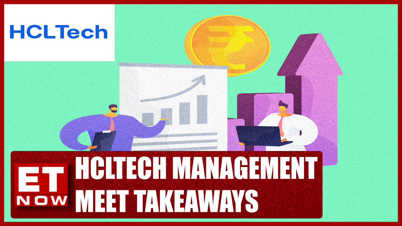 HCLTech Management Meet Takeaways, Guides For 6-8% Topline Growth In ...