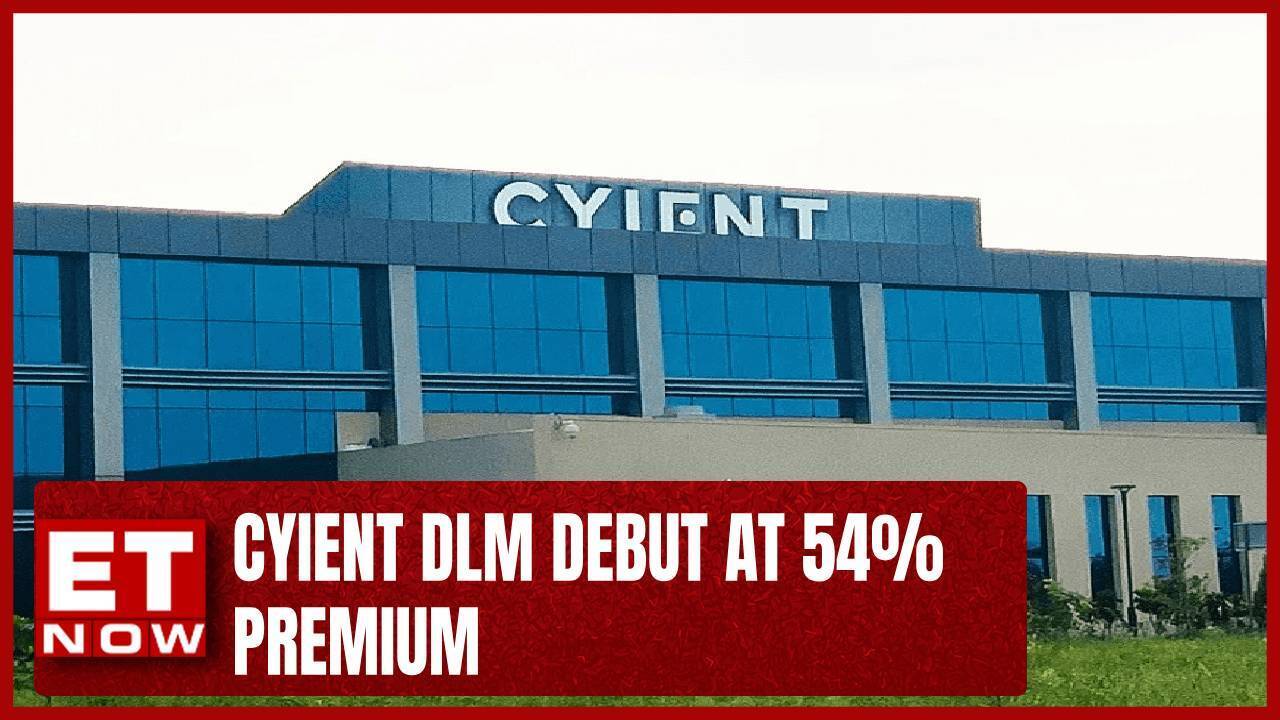 Cyient DLM Lists At 55% Premium To Issue Price | ET Now | Videos News ...