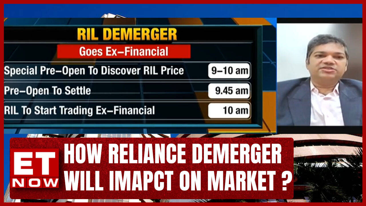 Reliance Demerger, Infosys Q1 Numbers Listen How Market Will Be ...