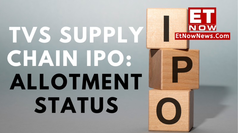 LIVE: TVS Supply Chain IPO allotment status check online Link Intime, BSE on direct links by PAN ...