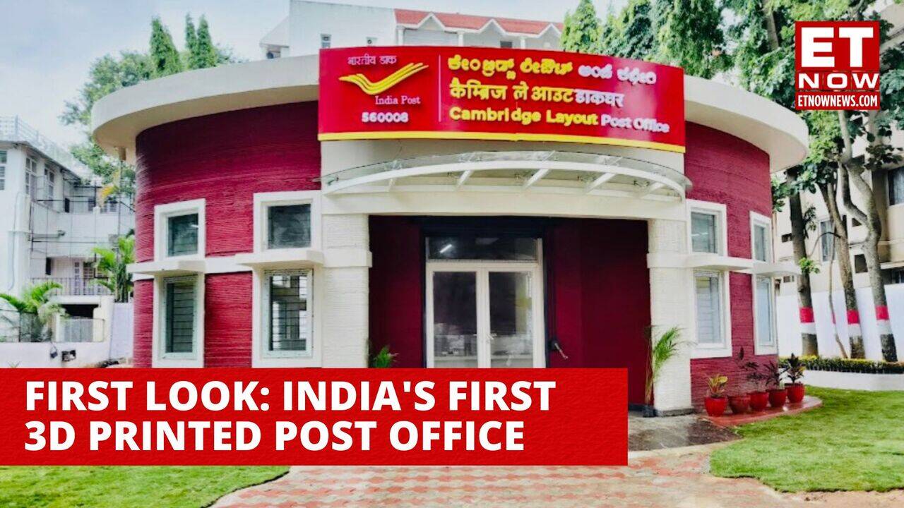 India's First 3D Printed Post Office Inaugurated: Here's A Look ...