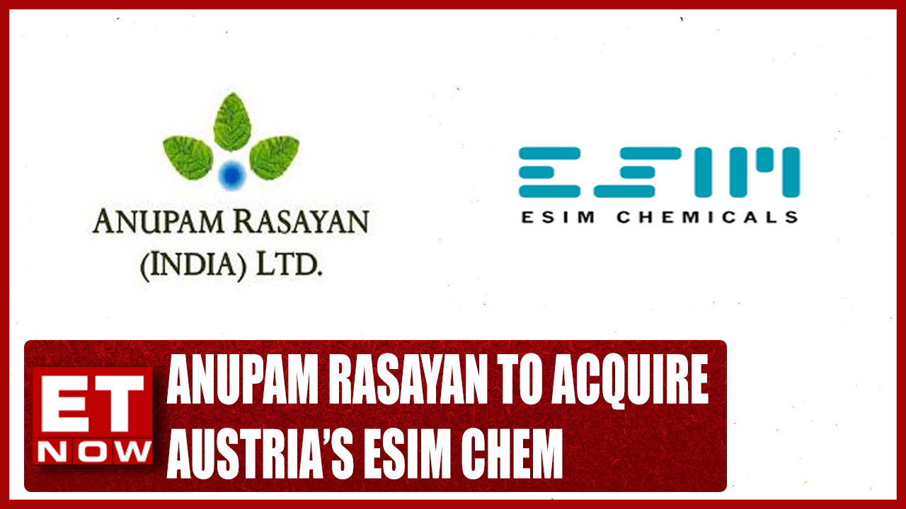 Anupam Rasayan close to acquiring Austria’s ESIM Chemicals | Business ...