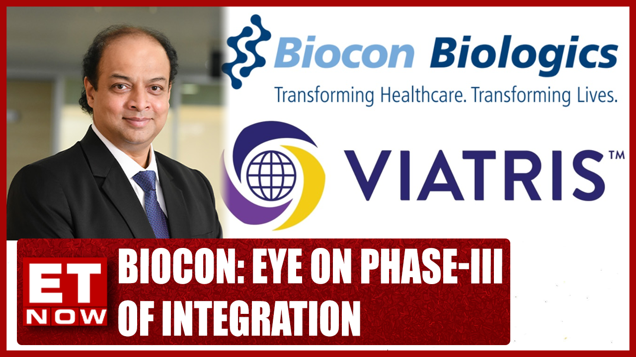 Biocon Completes Integration Of Viatris | MD & CEO Shreehas Tambe ...