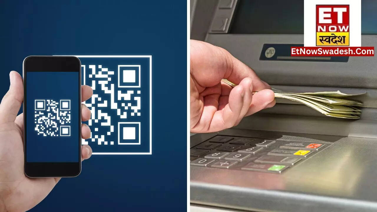 bank of baroda upi atm qr code scan cash withdrawal locations iccw ...